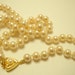 Vintage LCI 24" Faux Pearl Necklace (7093) Liz Claiborne, 8mm ...