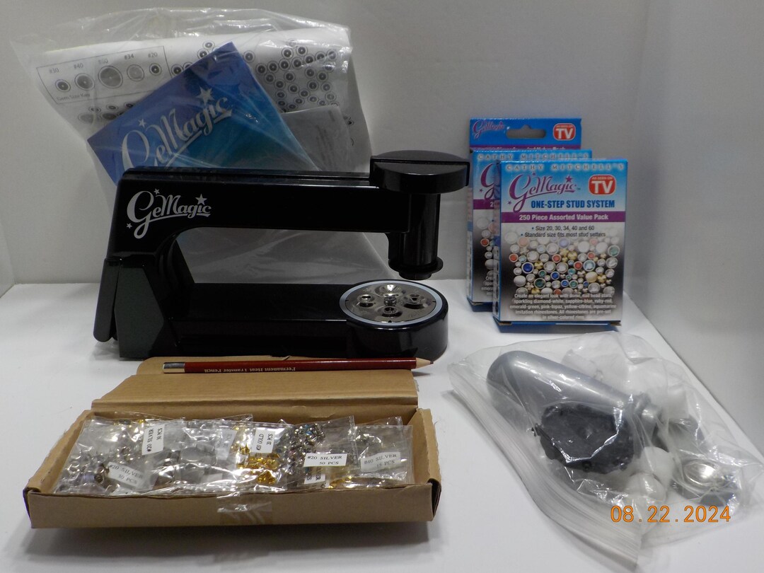 Vintage Gemagic by Cathy Mitchell--complete Studs Setting Kit - Etsy