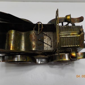 Vintage Copper Tone Tin Model T Music Boxplays Love Story - Etsy