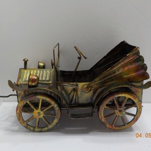 Vintage Copper Tone Tin Model T Music Boxplays Love Story - Etsy