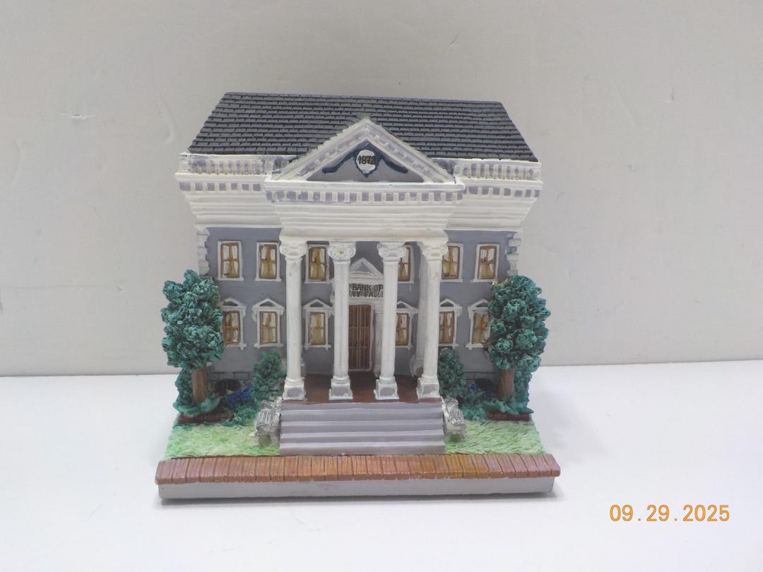 Vintage 2001 Liberty Falls Collection--first Bank of Liberty Falls - Etsy