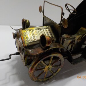 Vintage Copper Tone Tin Model T Music Boxplays Love Story - Etsy