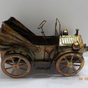 Vintage Copper Tone Tin Model T Music Boxplays Love Story - Etsy