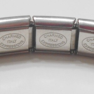 Vintage Charmed Expressions Stretch Bracelet 7102 Italy - Etsy