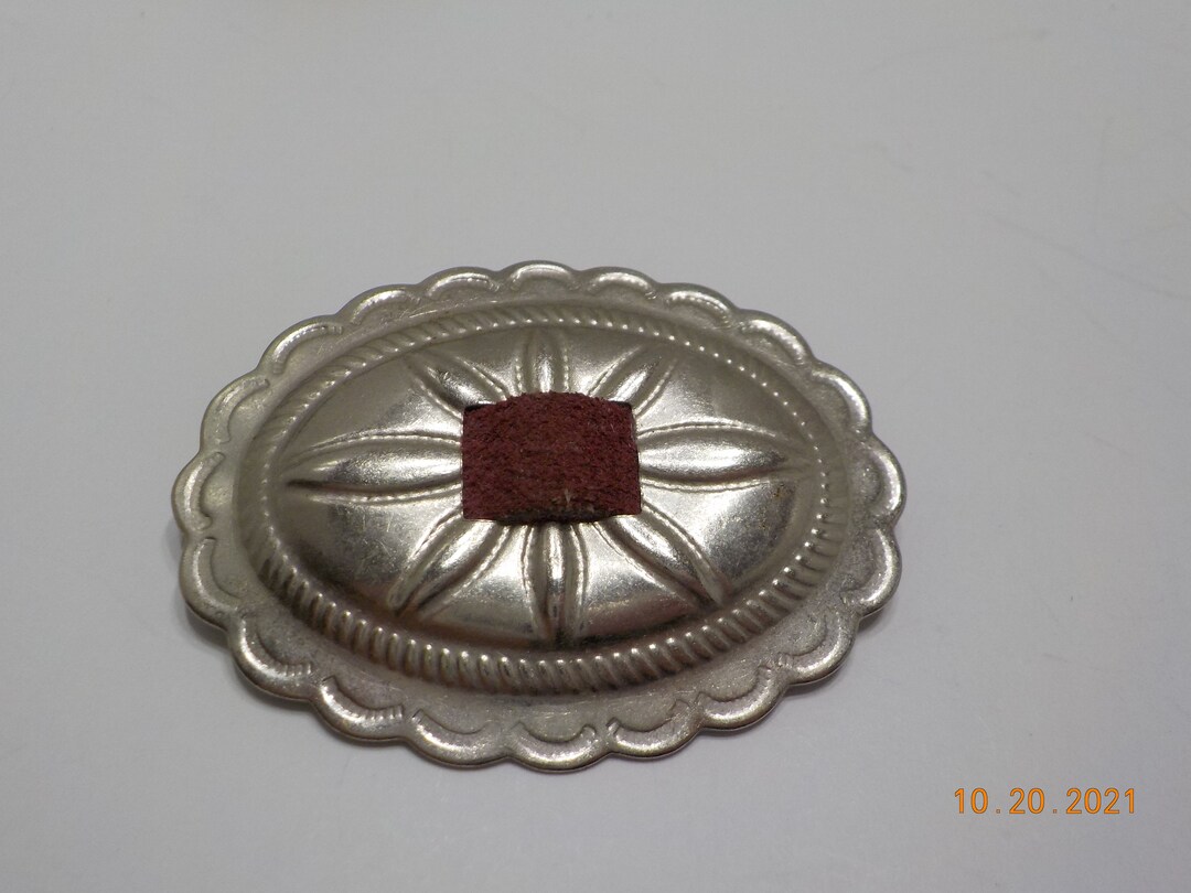 Vintage Bolo Fastener Style Brooch (6257) Western Brooch - Etsy