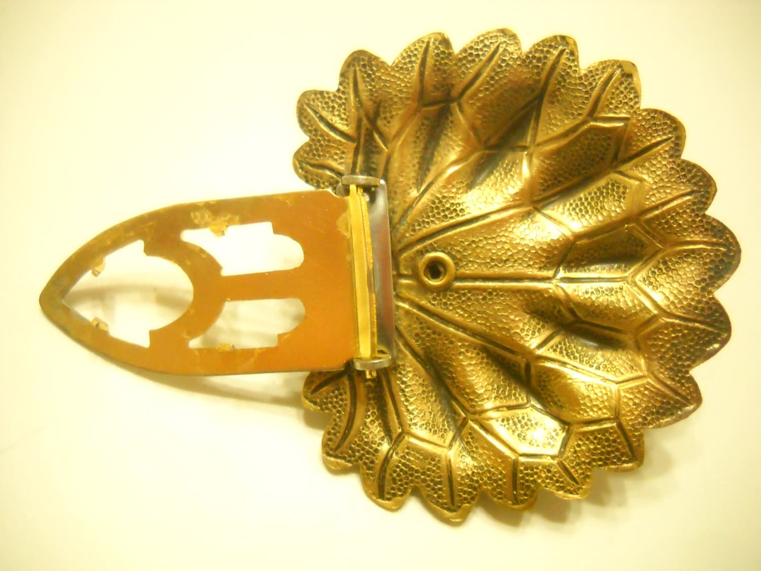 Vintage Gold Tone Dress Clip (637) Four Prongs - Etsy