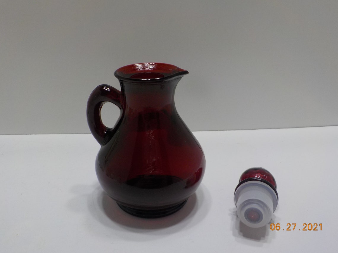 Vintage 1970s Avon Strawberry Bath Foam Pitcher 10/13 Empty | Etsy