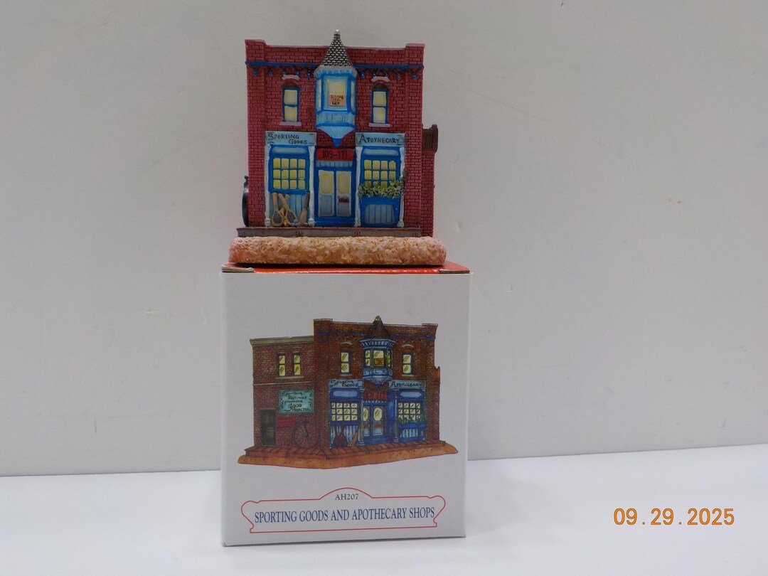 Vintage 2000 Liberty Falls Collection--sporting Goods and Apothecary ...