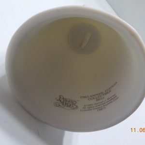 Vintage 1985 Enesco Precious Moments Annual Edition Collectible Bell 32 ...