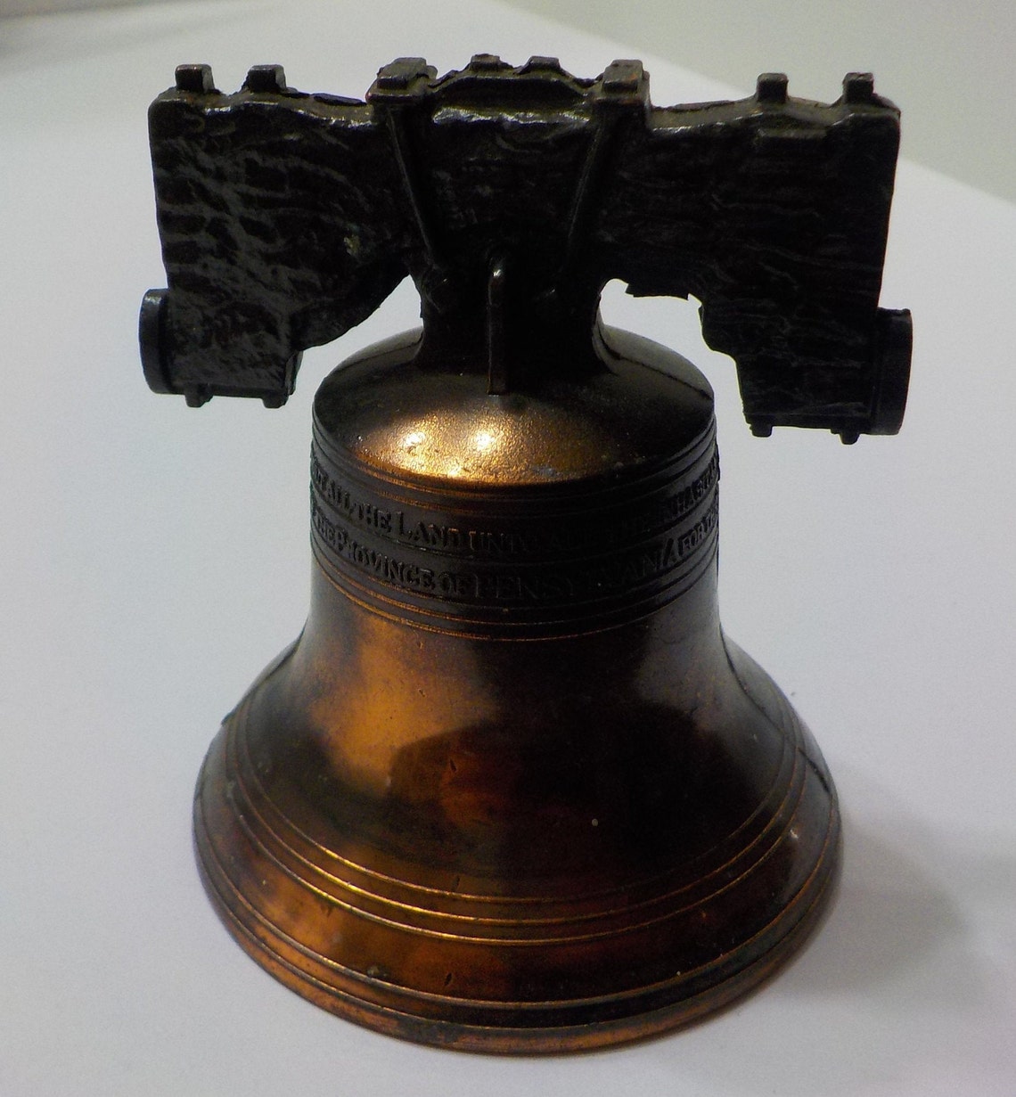 Vintage Miniature Replica Liberty Bell 2511 Real Ringer - Etsy