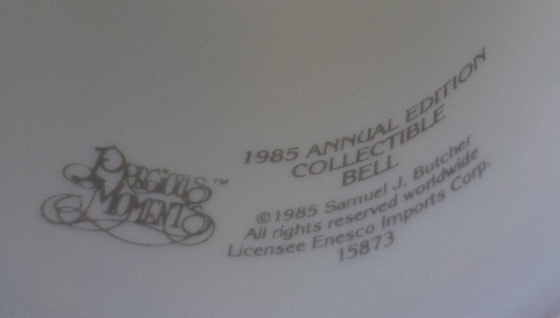 Vintage 1985 Enesco Precious Moments Annual Edition - Etsy