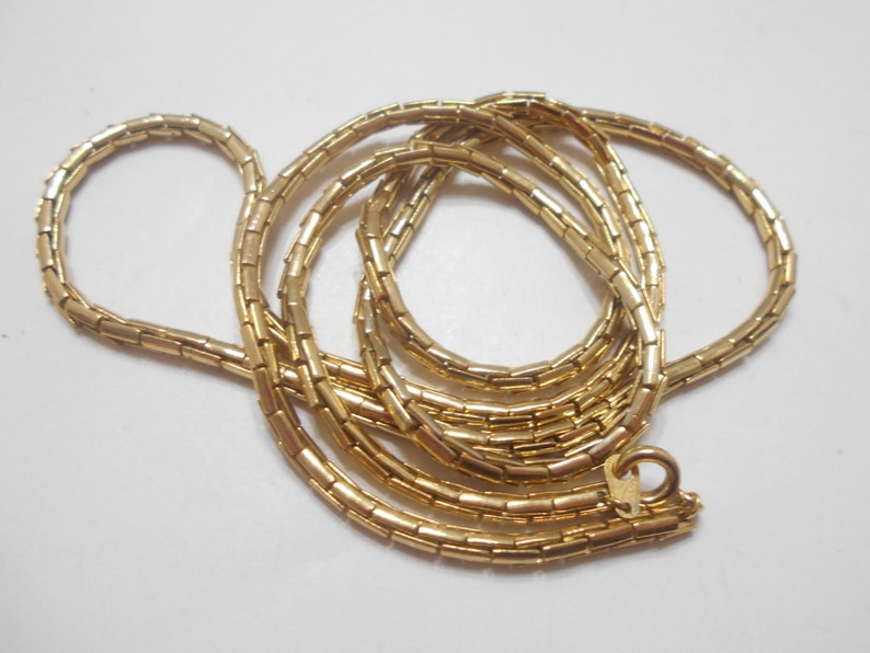 Vintage Classic 30" Gold Tone Chain (2261) - Etsy