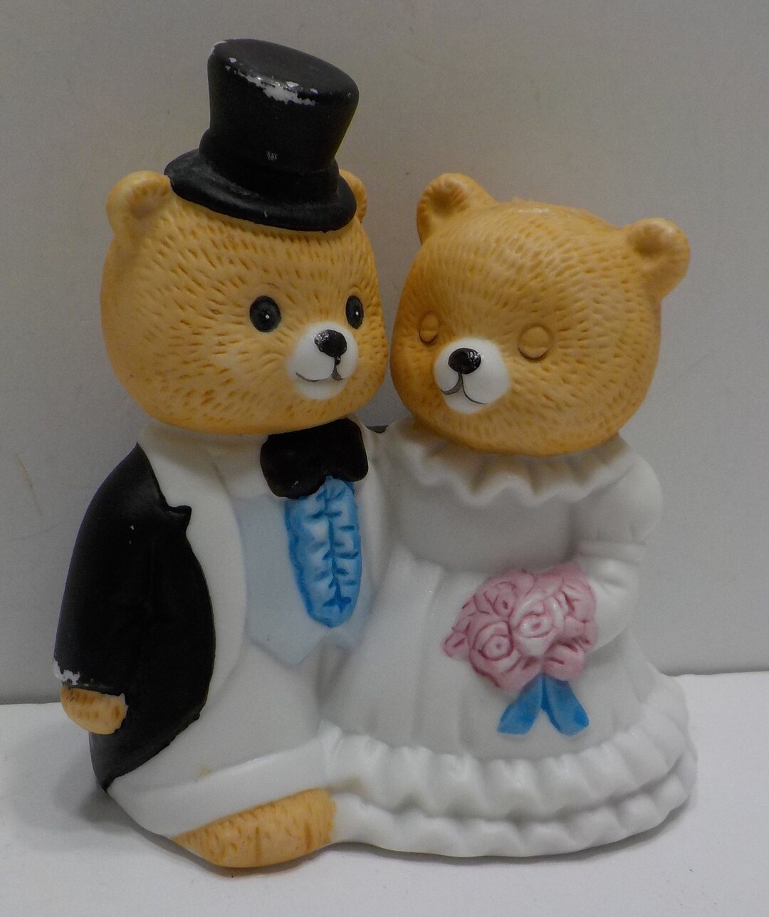 Vintage Just Married Porcelain Bride and Groom Cake - Etsy