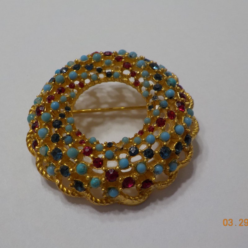 Indian Brooch - Etsy