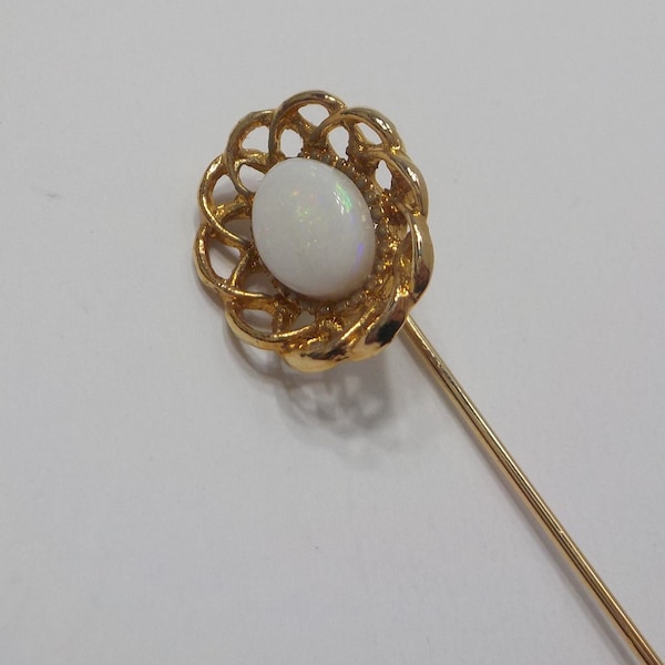 Opal Stick Pin - Etsy