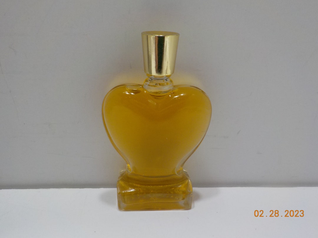 Vintage Glass Heart Cologne Bottle (#5) Label Missing--possibly Blue ...