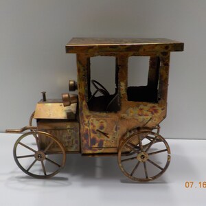 Vintage Copper Model T Style Music Box--plays Fly Me to the Moon ...