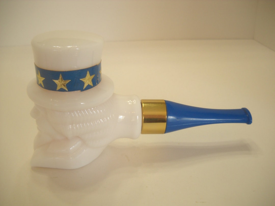 Vintage Avon Uncle Sam Pipe (5/11) Wild Country After Shave--full ...