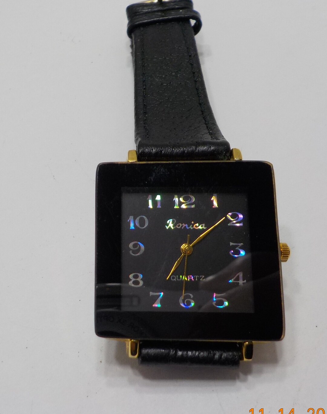 Vintage Ronica Ladies Quartz Watch 5012 Swiss Parts Movtworks Battery ...