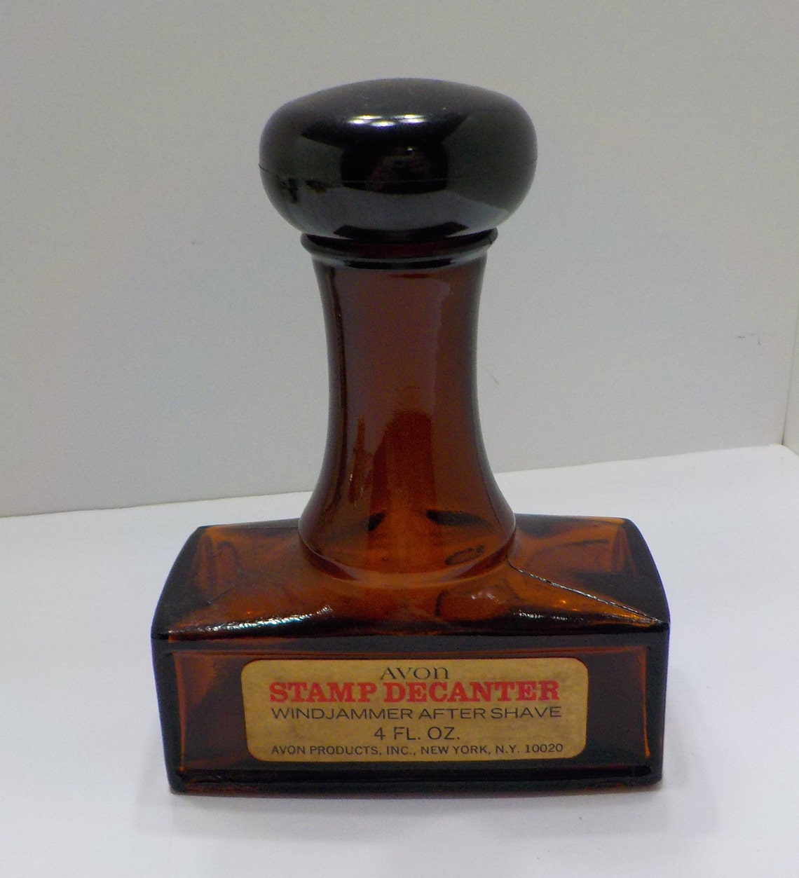 Vintage Avon Paid Stamp 34 Empty Decanter - Etsy