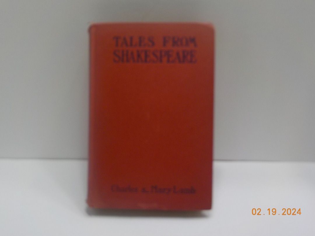 Vintage Tales From Shakespeare by Charles & Mary Lamb (CL-BP) - Etsy