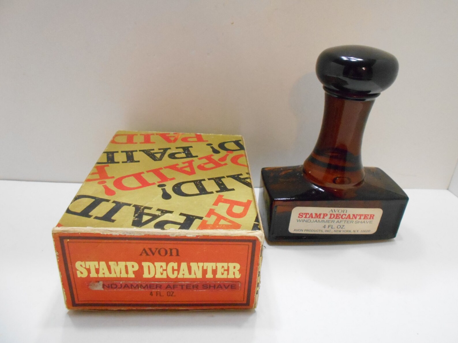 Vintage Avon Paid Stamp 15 Windjammer After Shave - Etsy