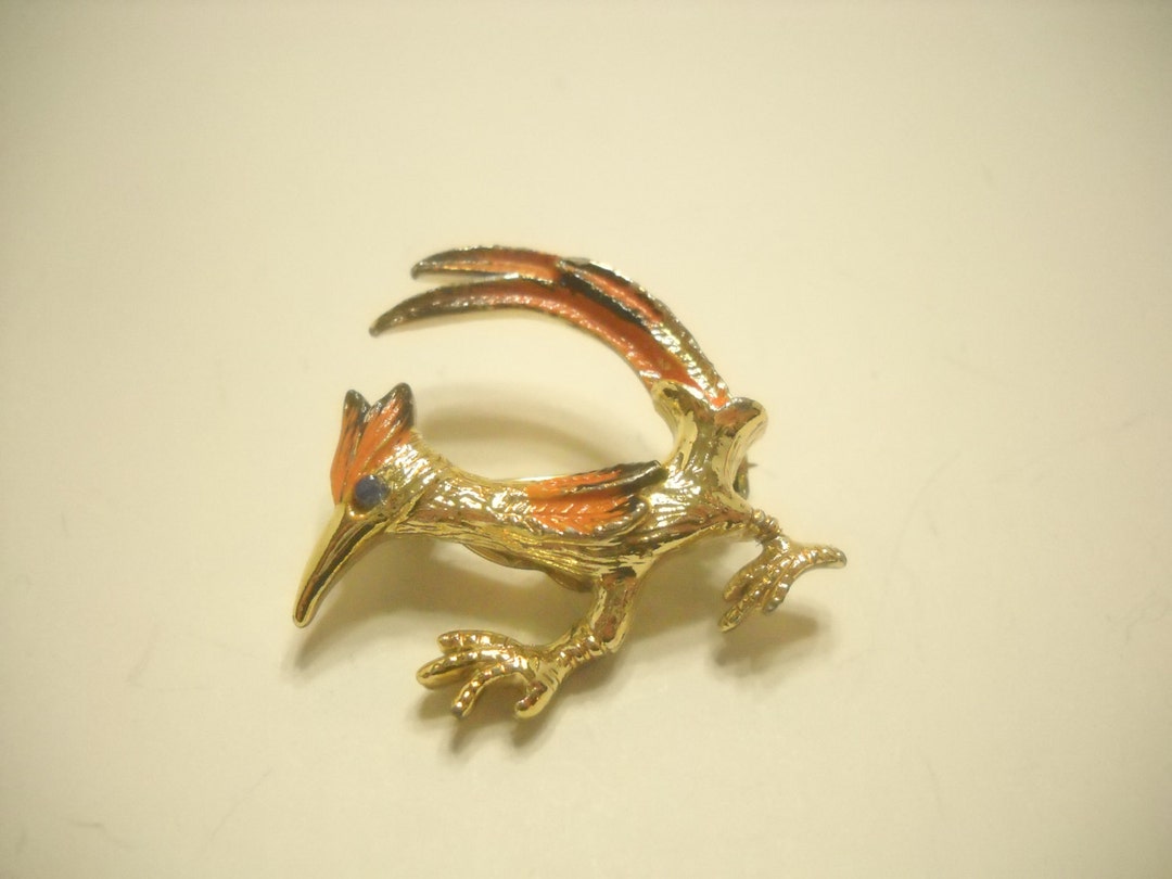 Vintage Road Runner Pin (2875) - Etsy