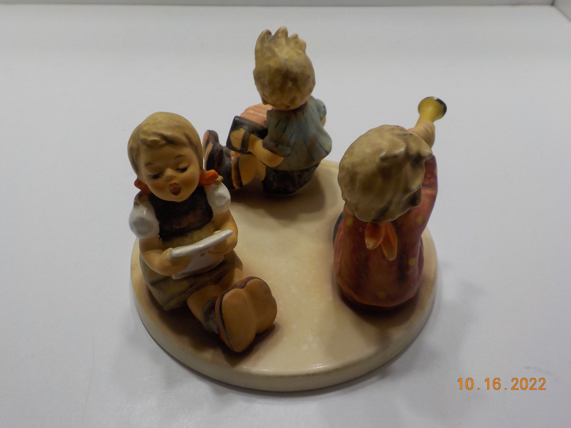 Vintage 1972 Goebel Hummel Kids Playing Musical Instruments - Etsy