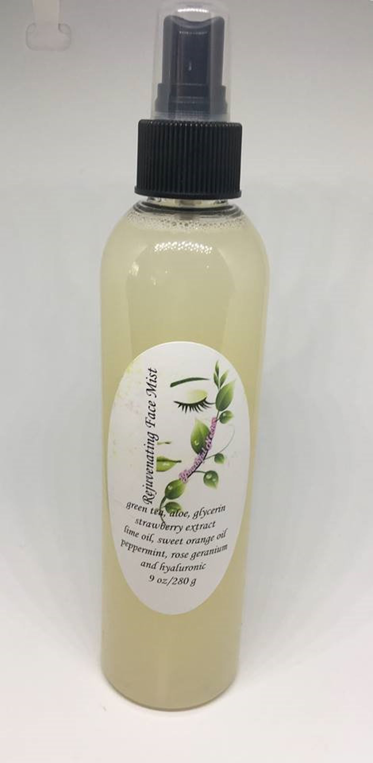 Refreshing Face Mist With Green Tea and Strawberry Extract - Etsy