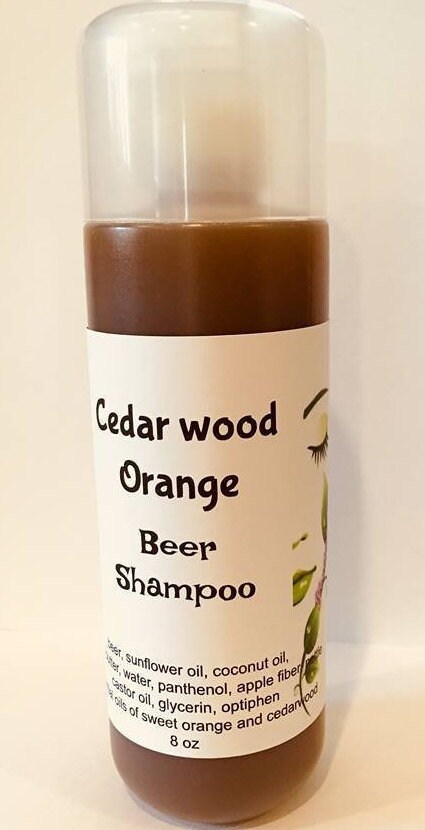 Beer Shampoo for Volume and Shine All-natural Hair Care With Real Beer ...
