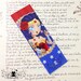 Wonder Woman Glossy Bookmark // DC Comics Fanart - Etsy