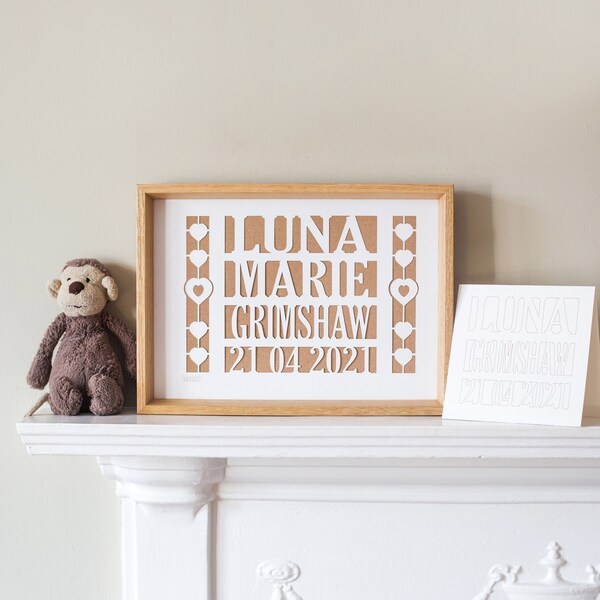 Baby Papercut - Etsy UK