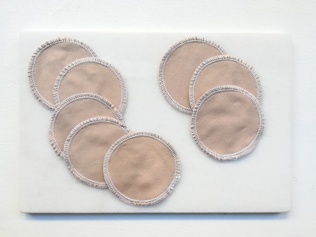 Washable beige Make Up Pads Set of 8 - Etsy Polska