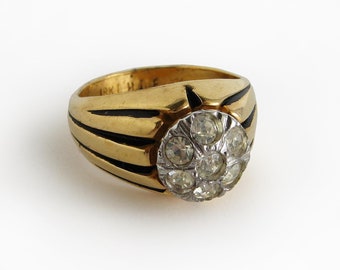 Mid Century Ring - Etsy