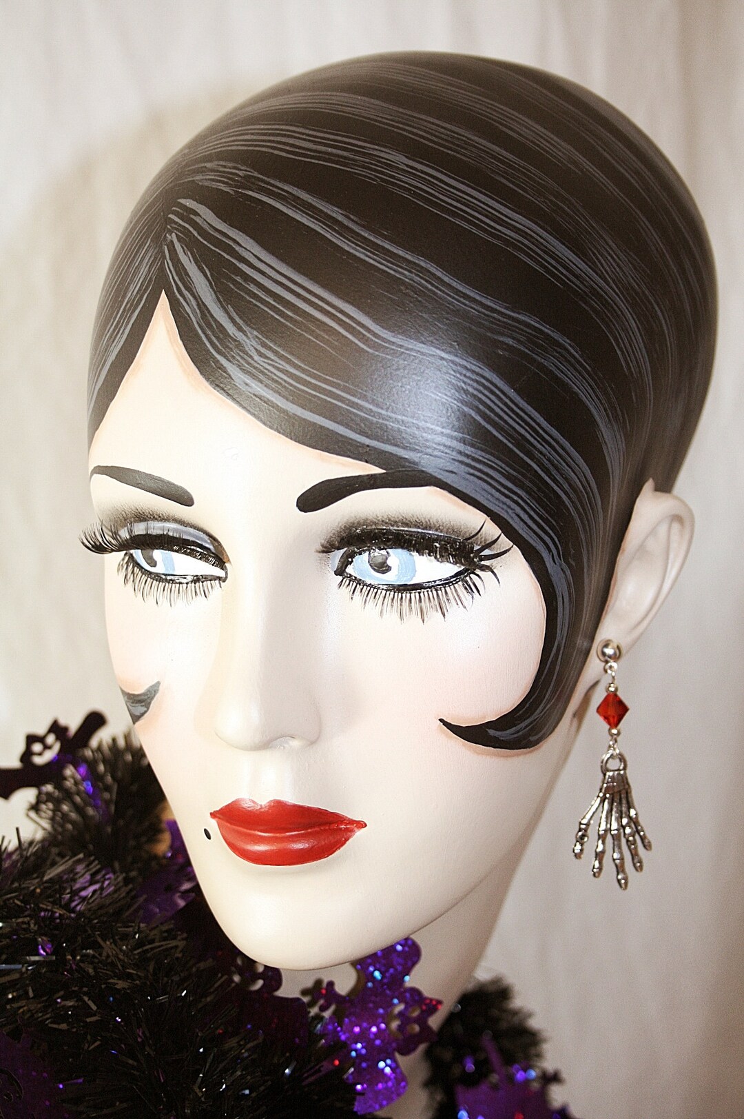 Skeleton Hand Halloween Earrings in Mini Coffin Halloween Earrings ...