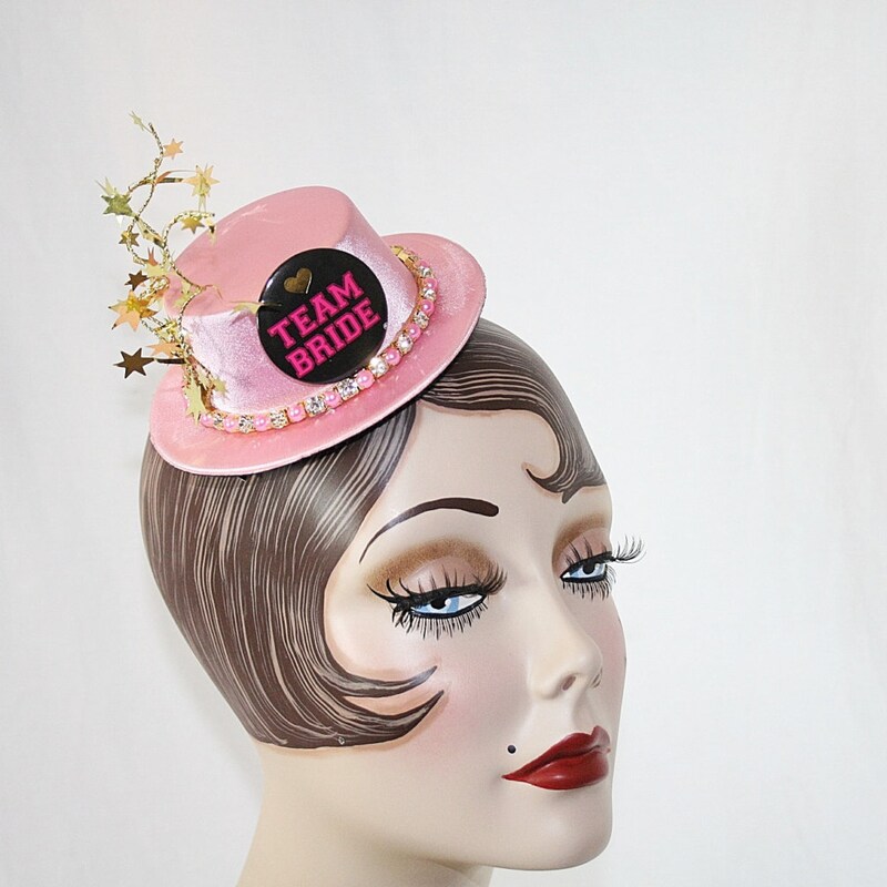 Pink Mini Top Hat - Etsy