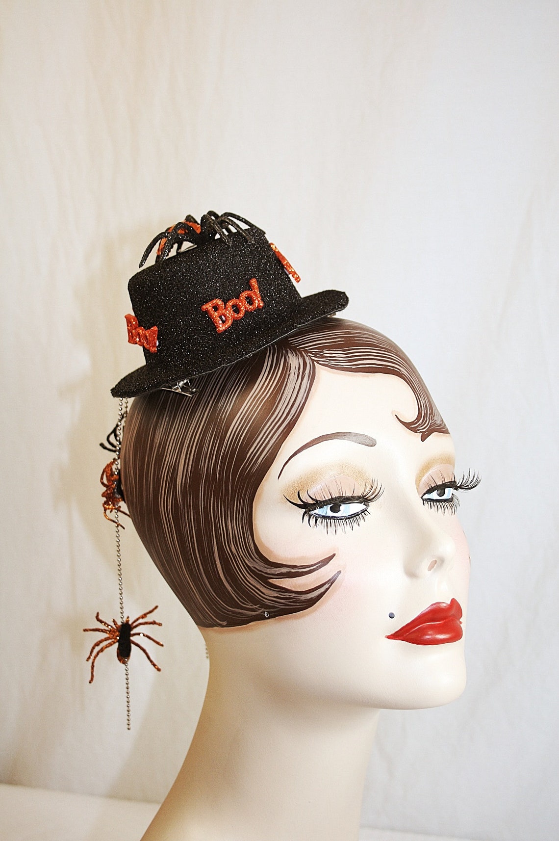 Halloween Spider Hat Halloween Mini Top Hat Fun Halloween - Etsy