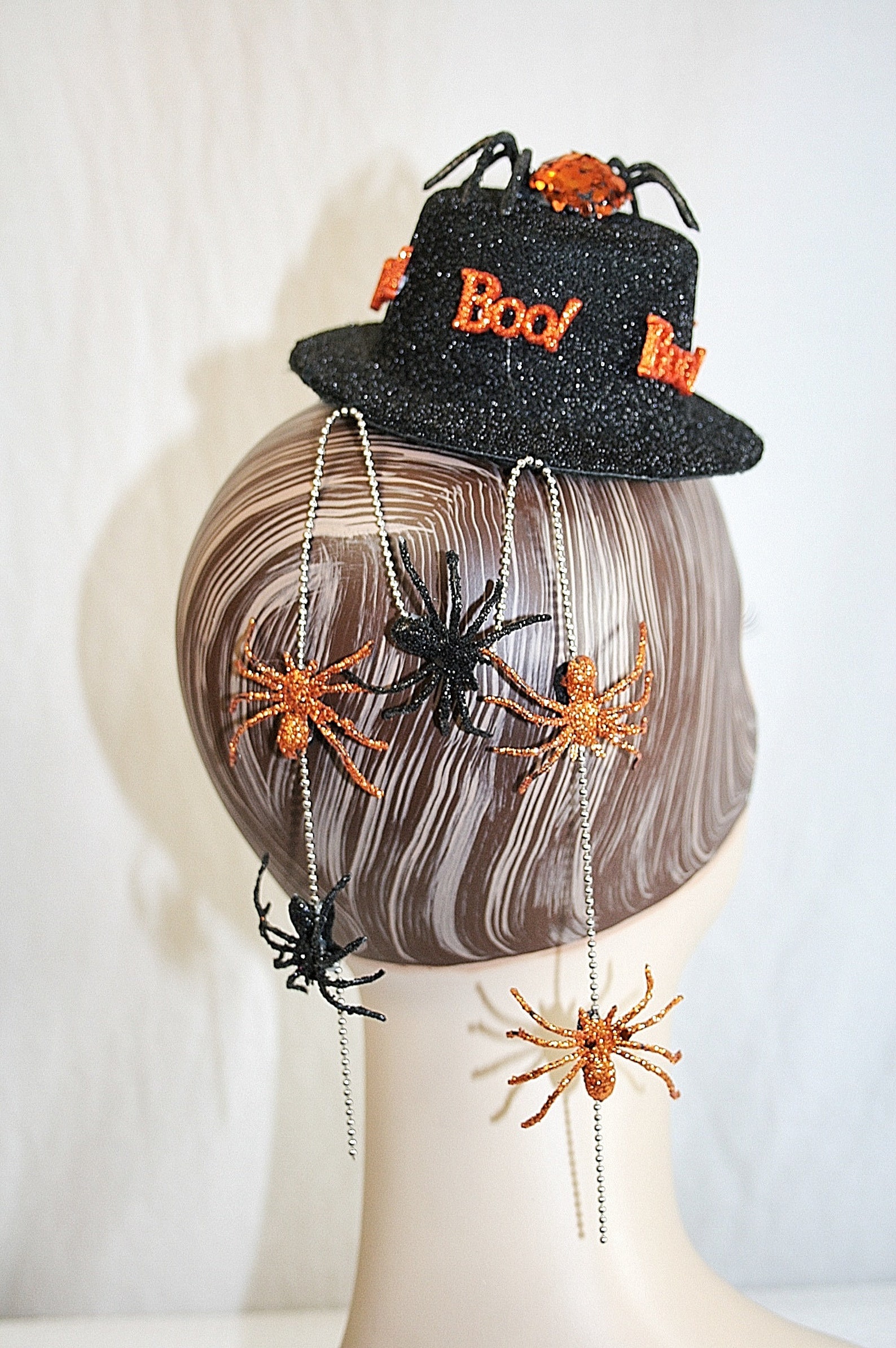 Halloween Spider Hat Halloween Mini Top Hat Fun Halloween Party Hat - Etsy