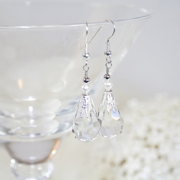 Dazzling Diamond Shaped Rhinestone Earrings Statement Earrings Diva ...