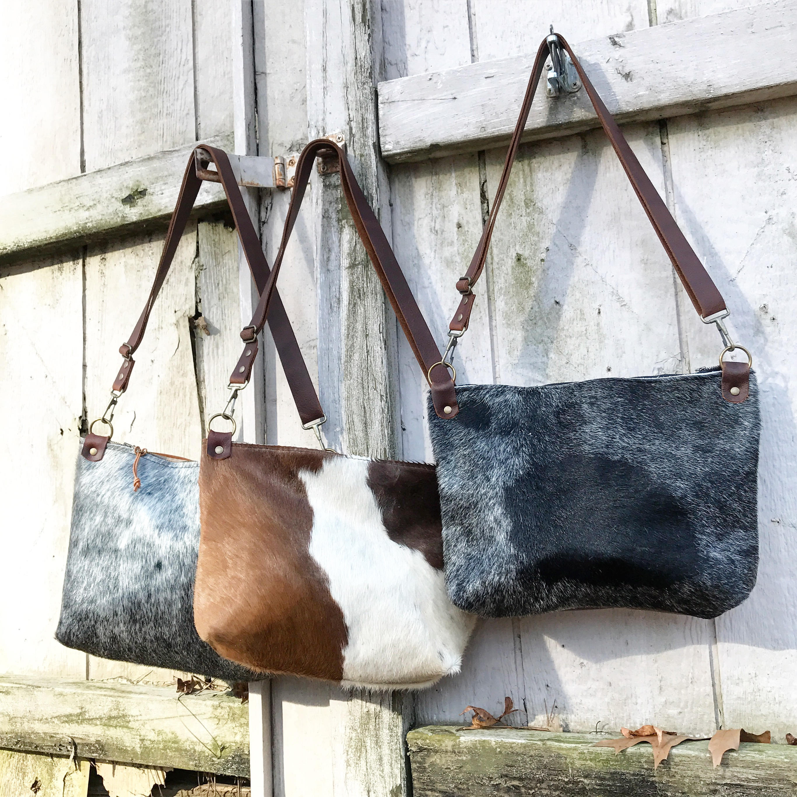Cowhide Bags — Hawks & Doves
