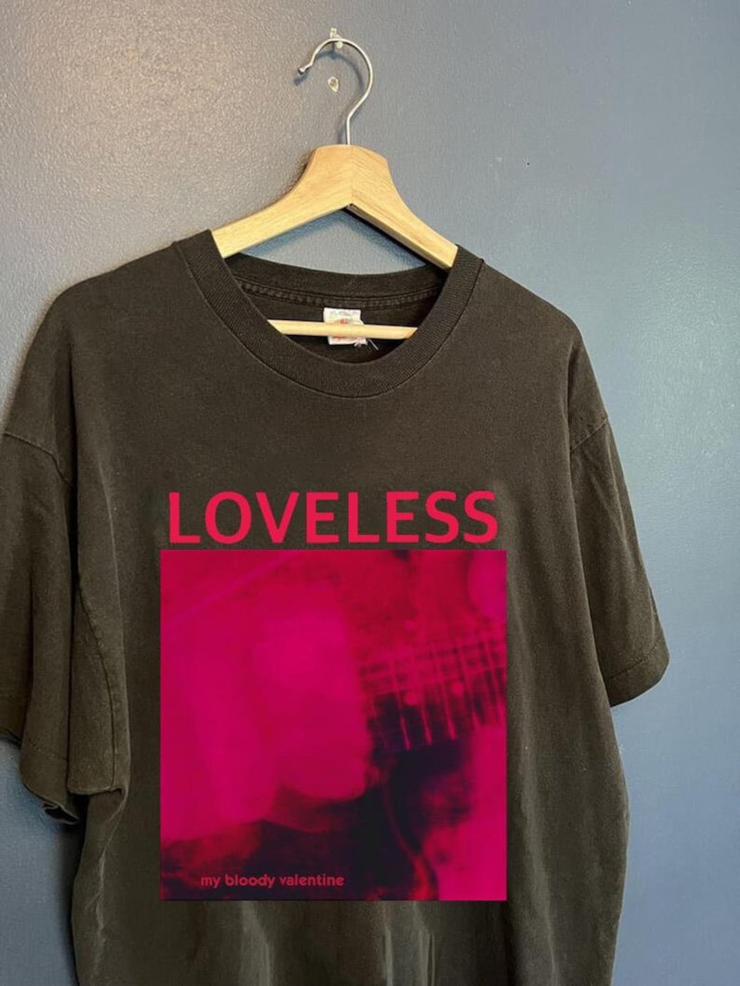 My Bloody Valentine Loveless Vintage T-shirt, My Bloody Valentine Super ...