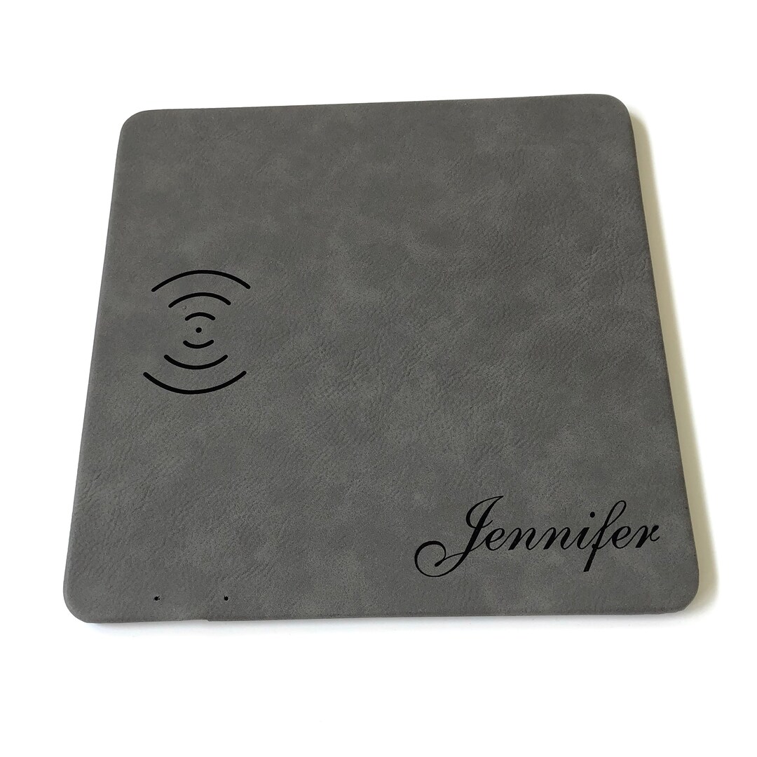 Monogram Personalized Cell Phone Charging Mat, iPhone Charging Mat ...