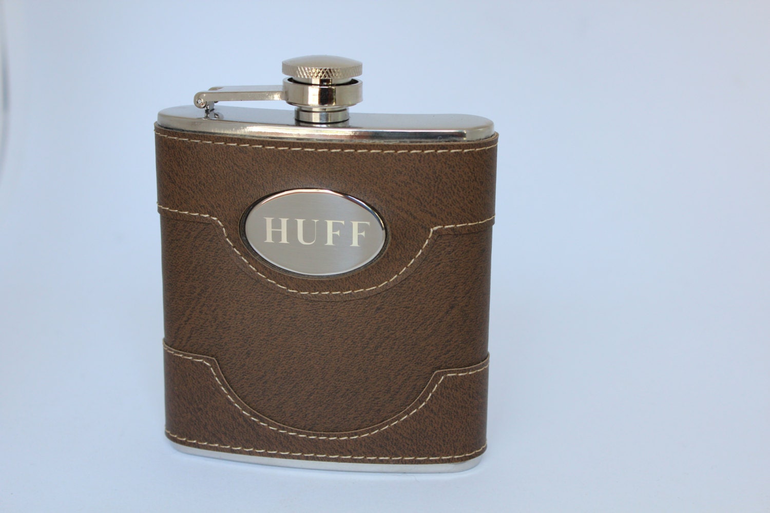 Fathers Day Flask Monogram Flask Pocket Flask With Funnel - Etsy