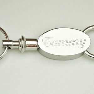 Personalized Valet Key Chain - Etsy