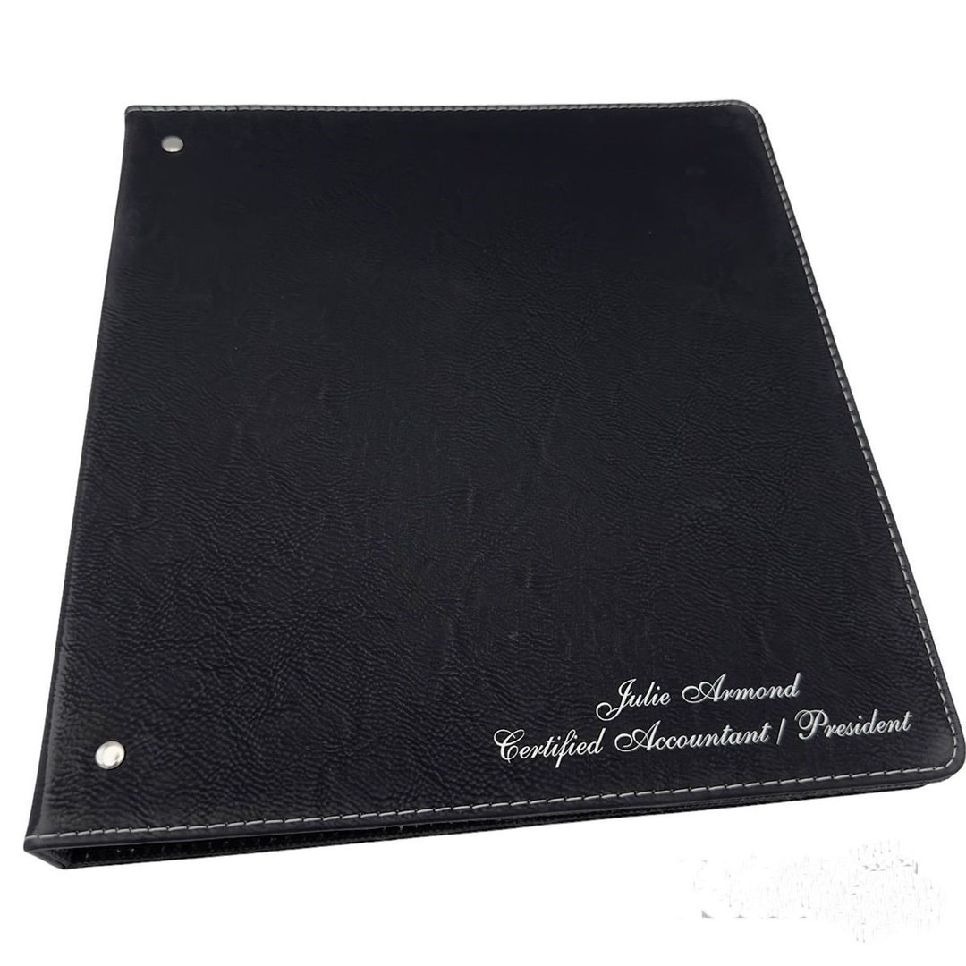 Custom 3 Ring Binder 1" Wide With Custom Writing Available in Four ...