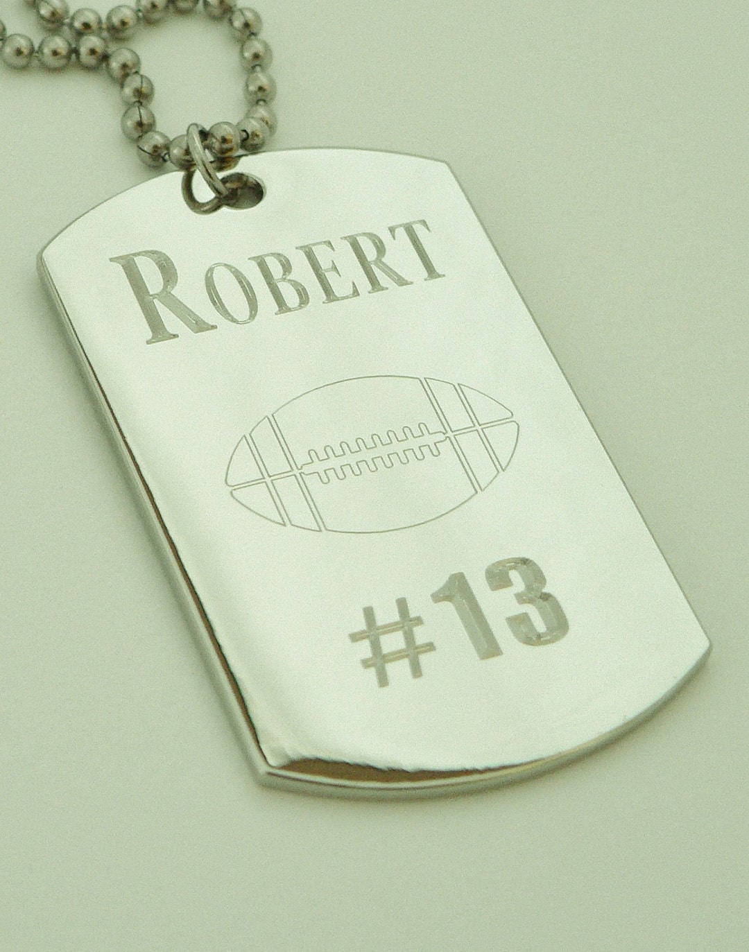 Sports Dog Tag Pendant for Kids Present - Etsy