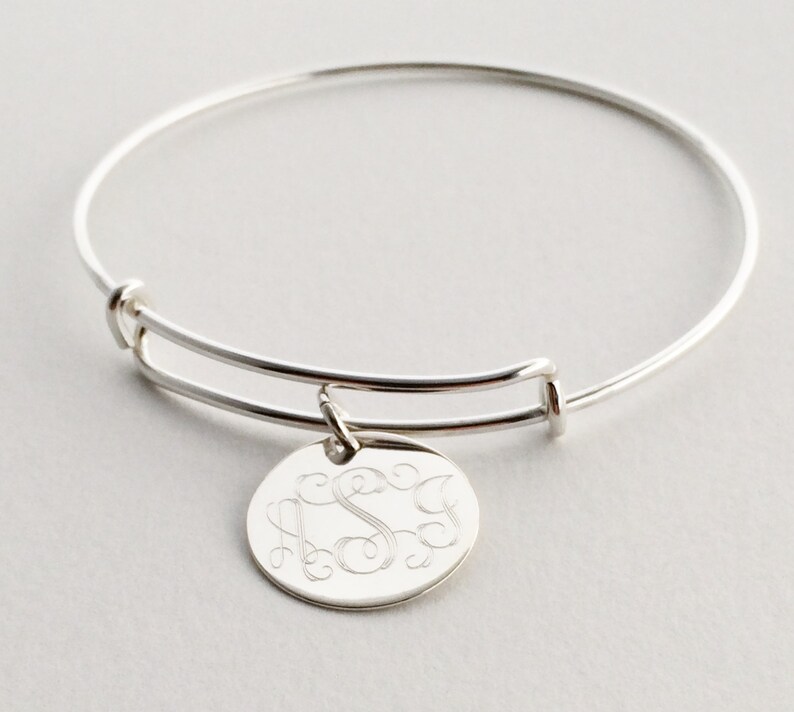 Gold Expandable Charm Bracelet Personalized or Gold - Etsy