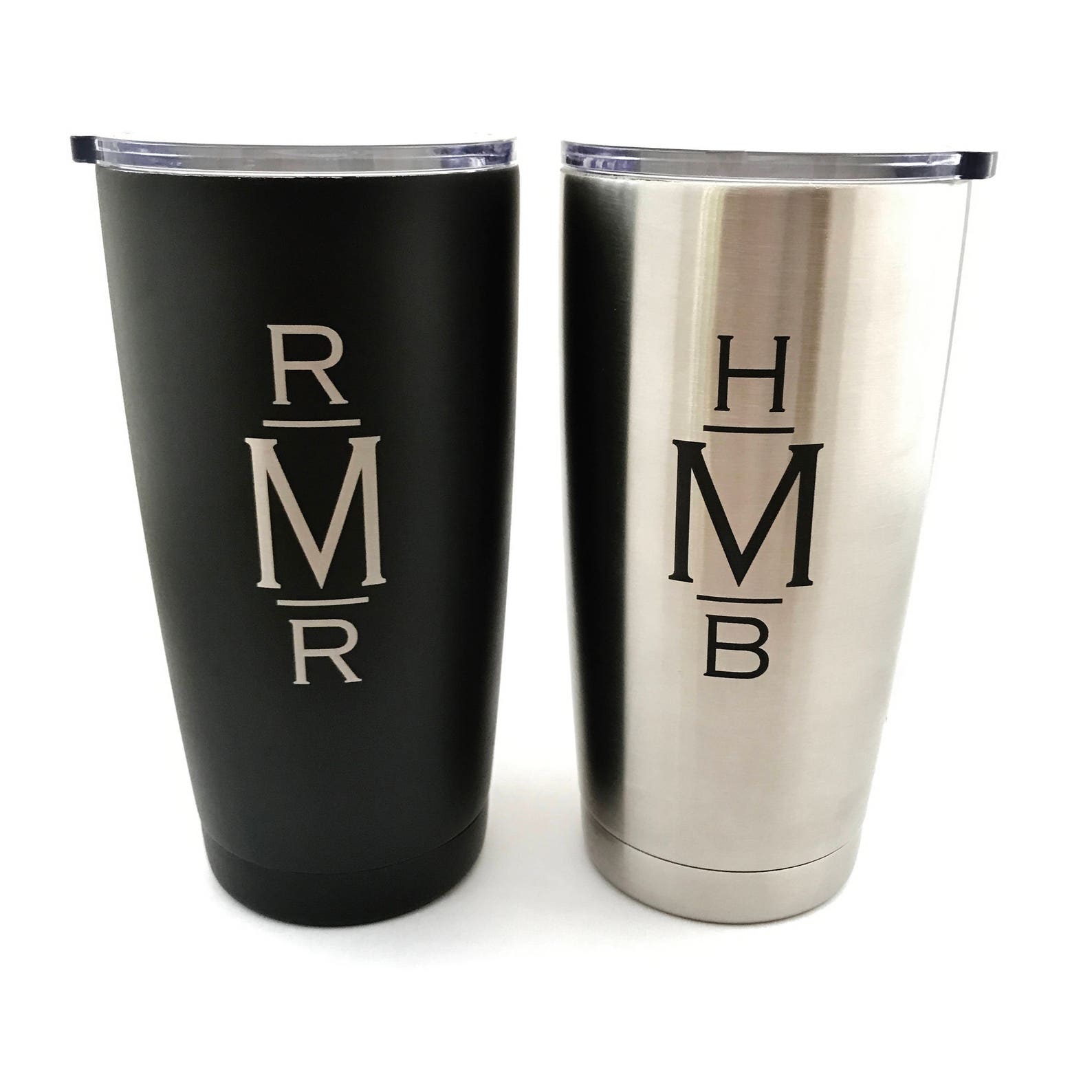 20 Oz Powder Coated Engraved Tumbler or 30 Oz Etched Powder Coated ...