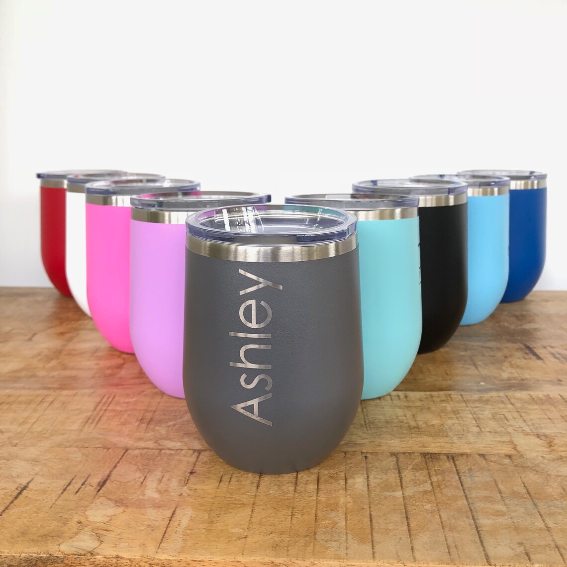 Vaso de vino aislado personalizado con Top Travel Wine Cup | Etsy