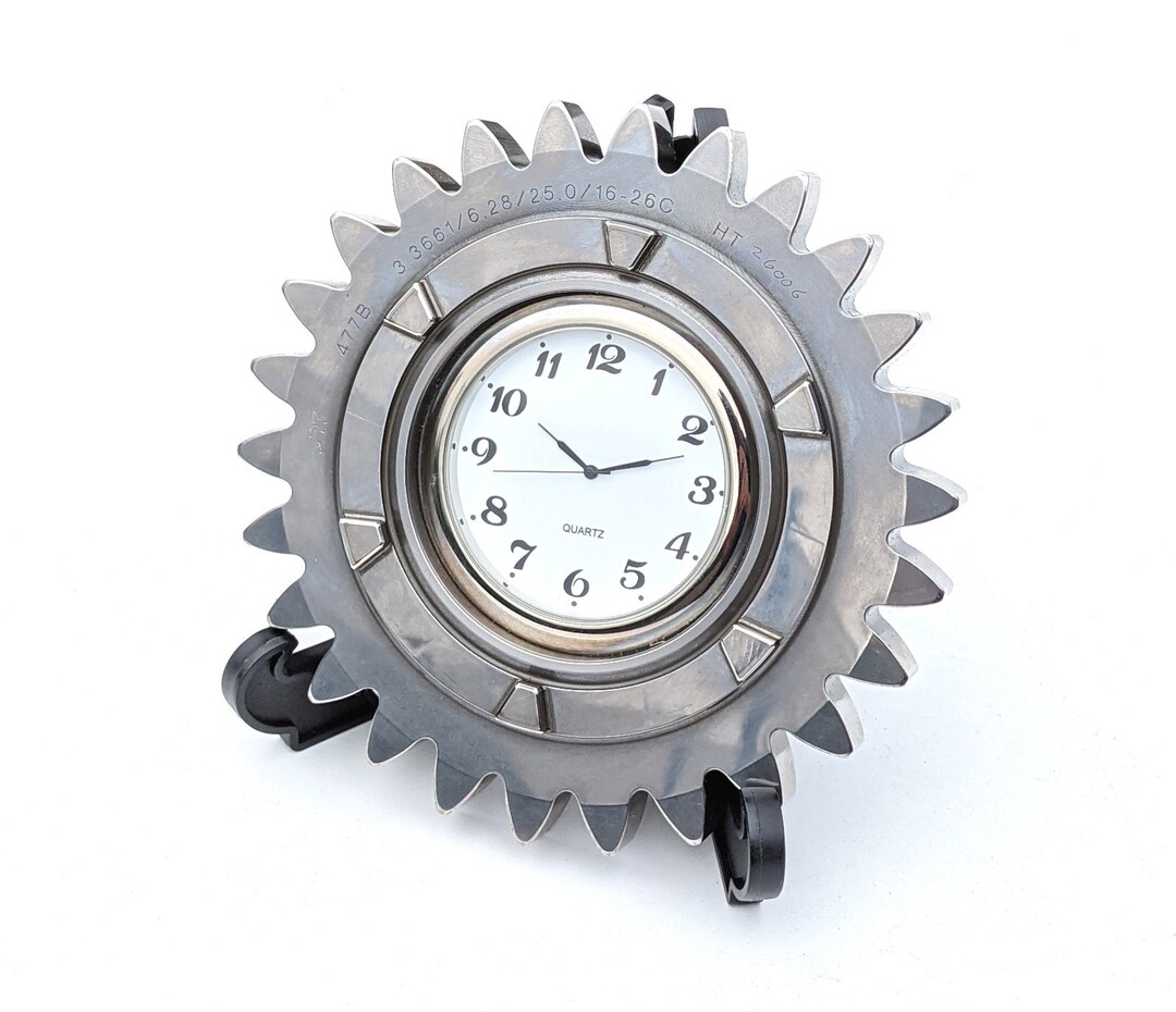 F11: Williams F1 Gear Desk Office Table Top Clock Mans Guys Mechanics ...